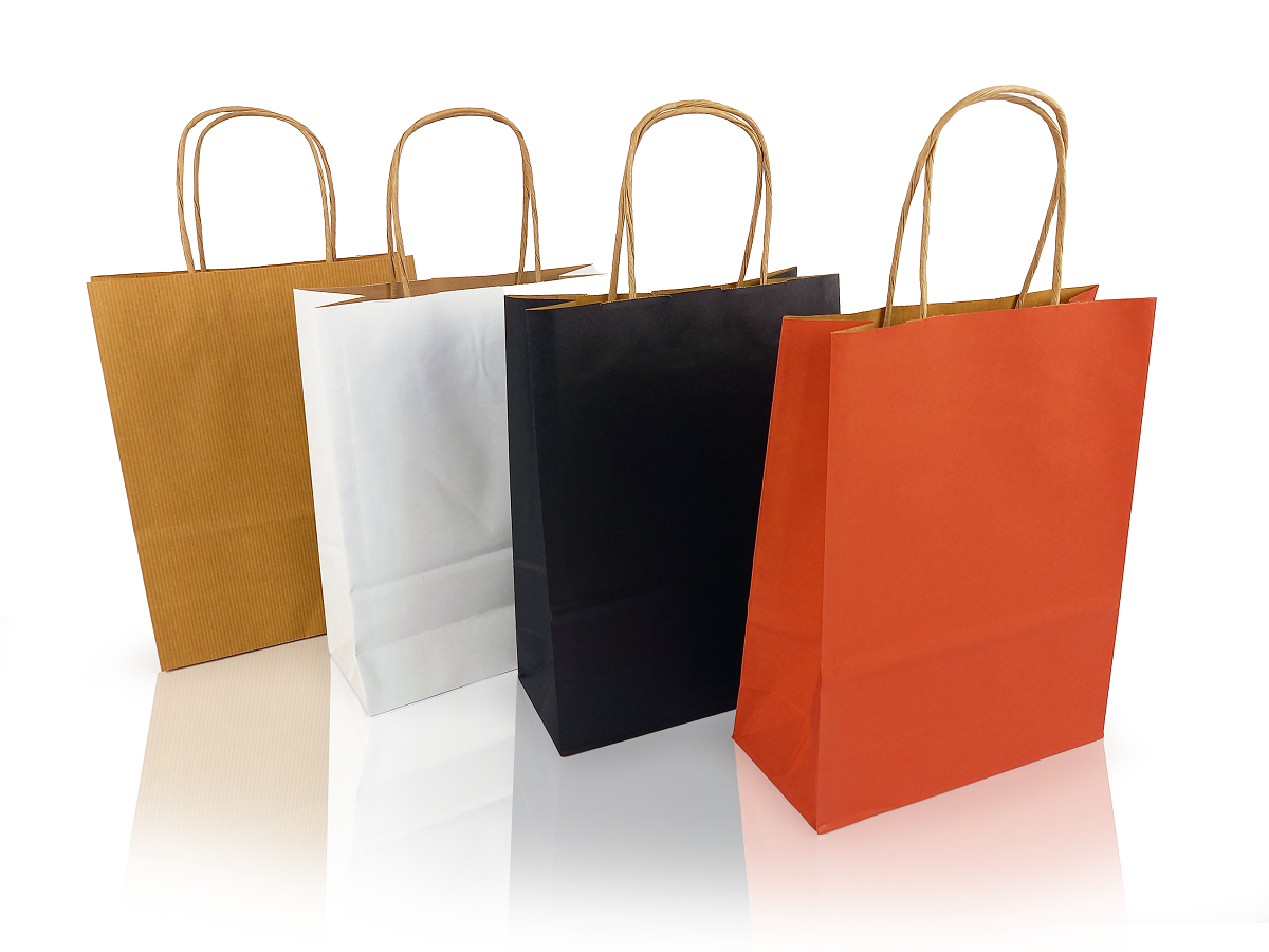 Ecological kraft paper bags - Standard range | Bong Packaging